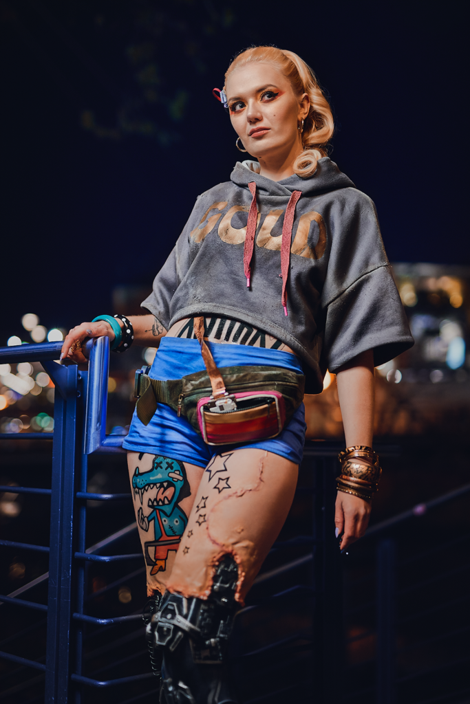 Krystl Cosplay – Entropism Girl – Cyberpunk 2077 – GZM Cosplay Management