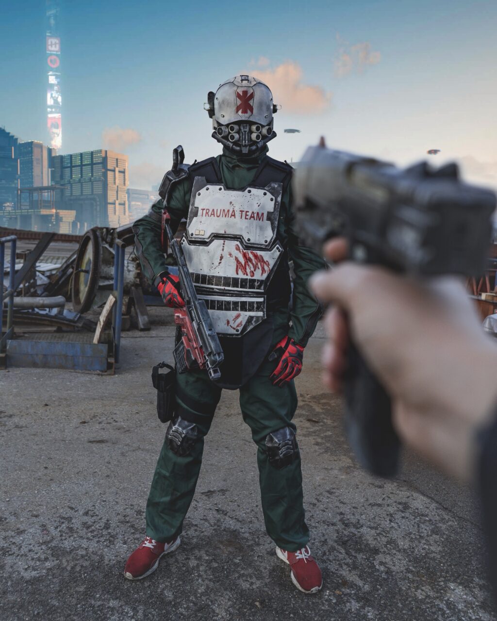 Chris_from_ChrisBee_Cosplay – Trauma Team – Cyberpunk2077 – GZM Cosplay ...